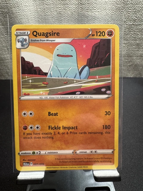 POKÉMON TCG - 007/015 Quagsire Mcdonalds Pokémon 2025 - Non-holo £1.16 - PicClick UK