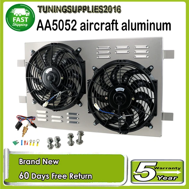 RADIATOR SHROUD+2X12& FANS+RELAY Fit HOLDEN VY COMMODORE V6 3.8L 2002 ...