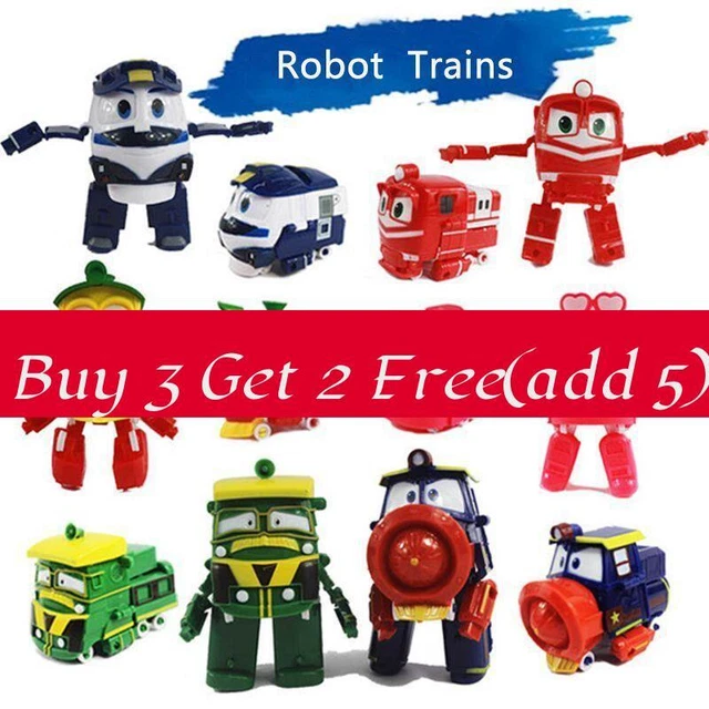 FIGURE ROBOT TRAINS RT KAY Transformer Transforming Train Korean ...