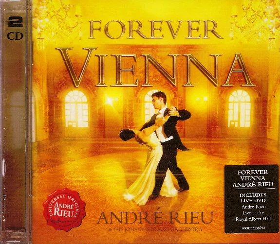 ORCHESTRE ANDRÉ RIEU et Johann Strauß - Forever Vienna (CD, Comp + DVD ...