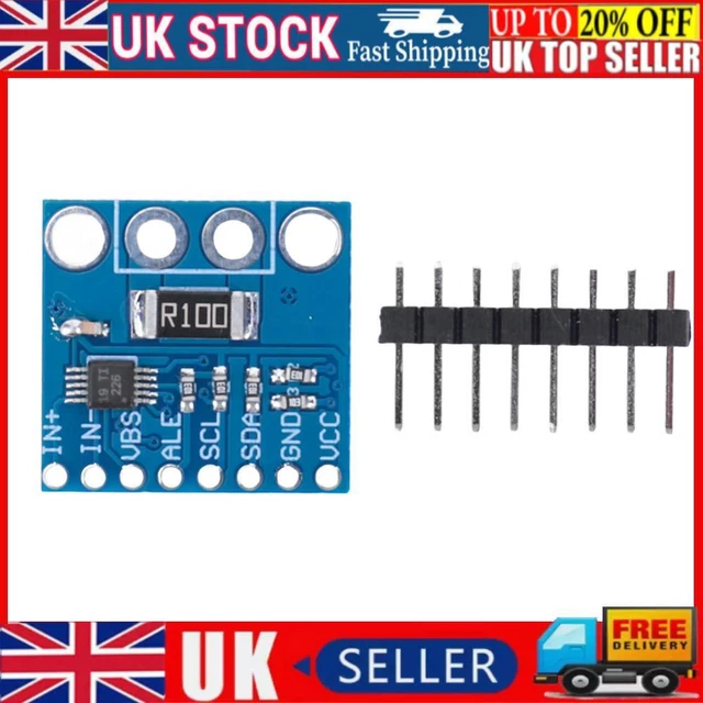 INA226 VOLTAGE CURRENT Power Alert Monitor Module Bi-Directional for ...