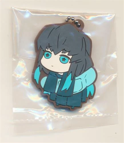 STASTO KIMETSU NO Yaiba Demon Slayer 3 Rubber Key chain Muichiro Tokito ...