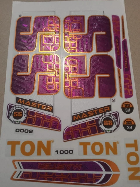 2025 LATEST ORIGINAL Digital 3D Embossed MASTER 5000 TON SS Cricket Bat ...