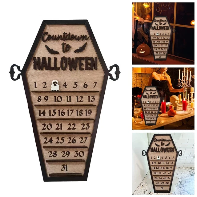 CALENDRIER COMPTE rebours d'Halloween augmentez votre excitation pour ...