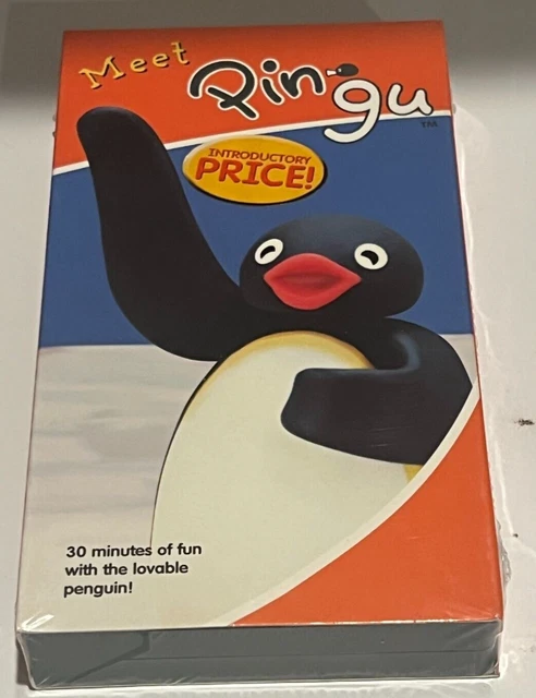 MEET PINGU NEW Vhs 2003 Hit Entertainment Kids Claymation Cartoon Show ...