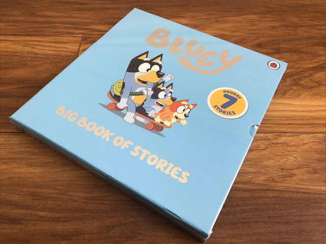 BLUEY BIG BOOK of stories consists of 7 stories a brand new book of ...
