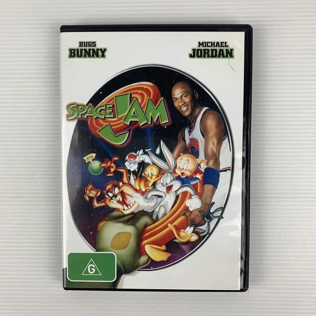 SPACE JAM MICHAEL Jordan Looney Tunes DVD RARE R4 Mint Disc Free ...
