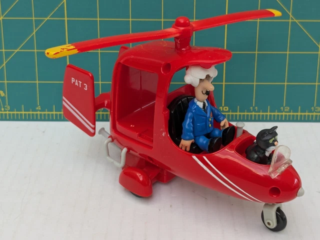 POSTMAN PAT TOY Helicopter Pat 3 Pat & Jess Figures #2 2008 ER PLC £20. ...