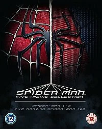 SPIDER-MAN 5 MOVIE Collection (Box-Set) (Blu-ray, 2016) region ABC £16.99 - PicClick UK