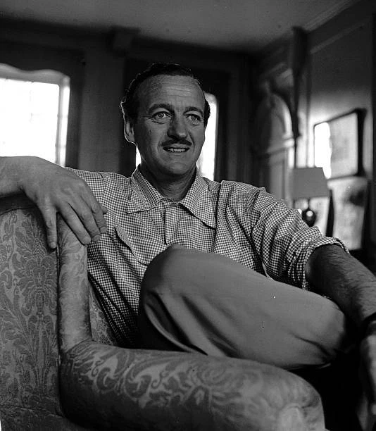 PORTRAIT OF BRITISH Actor David Niven 1954 OLD PHOTO EUR 6,60 - PicClick FR