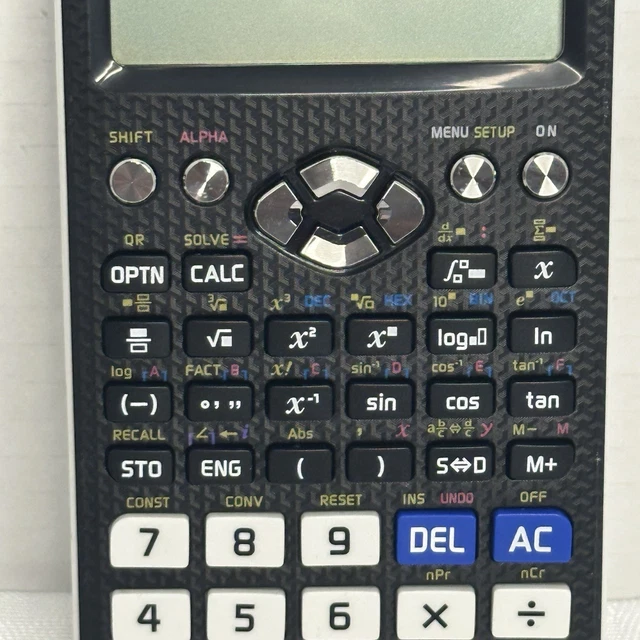 CASIO FX-991EX CLASSWIZ Advanced Engineering Scientific Calculator-552 ...