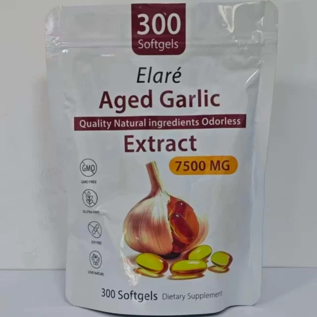AGED GARLIC EXTRACT, Odorless pack 1 | Heart & Immune Elare 300 ...