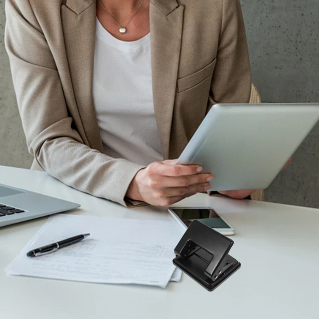 PORTABLE HOLE PUNCHER Office Card Puncher Multi-function Paper Puncher ...