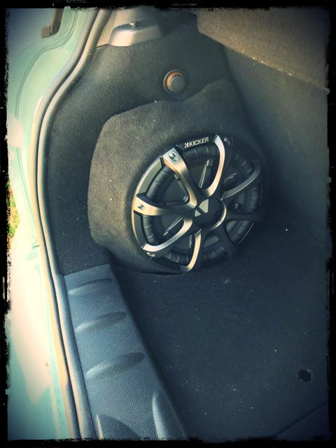 MINI COOPER R56 Sound upgrade speaker sub box 12 10 OEM stealth ...