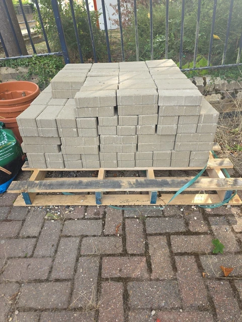 MARSHALLS LUNAR CONCRETE Paving Blocks £52.68 - PicClick UK