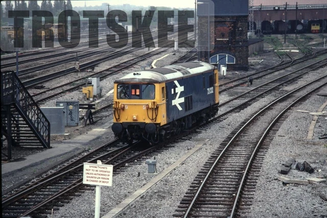 35MM SLIDE BR British Railways Diesel Locomotive Class 73 73002 1992 ...