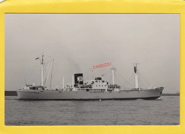 CYRIL 1961 BOOTH Line cargo ship ex Sheridan - Photograph £1.55 ...