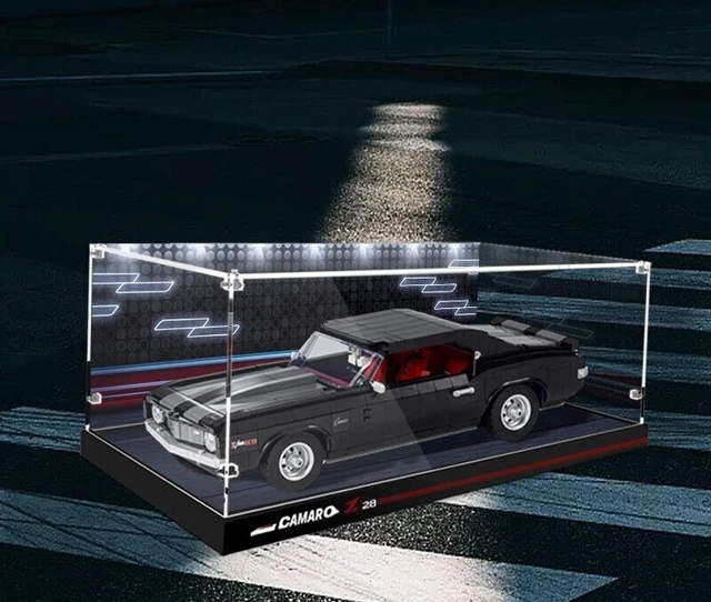 DISPLAY CASE FOR LEGO 10304 Chevrolet Camaro Z28 Premium Acrylic Case ...
