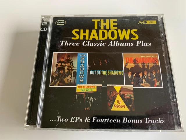 SHADOWS,THE : THREE Classic Albums Plus CD 2 DISC EX/EX £5.99 - PicClick UK