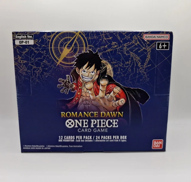 ONE PIECE OP-01 Romance Dawn Booster Box | Brand New & Sealed EUR 512 ...