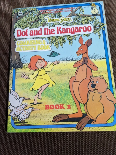 DOT AND THE Kangaroo Vintage Colouring & Activity Book #2 1986 $9.99 ...