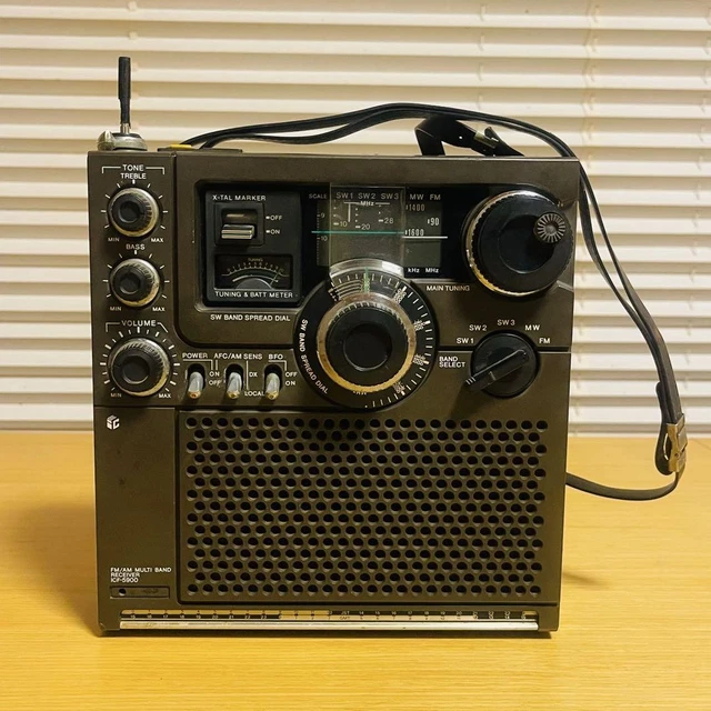 SONY ICF-5900 SKY Sensor Multi Band Radio Receiver Vintage FM Tested ...