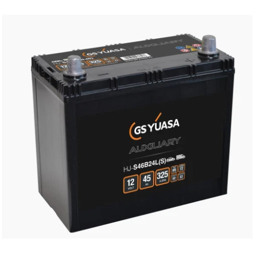 YUASA HJ-S46B24L(S) 12V 45Ah 325A AGM Battery Backup & Specialist OE ...