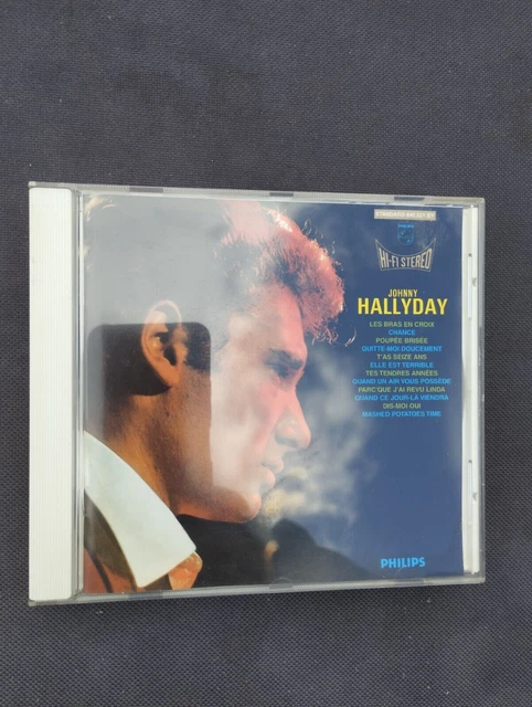 CD JOHNNY HALLYDAY Les bras en croix N°4 (15 TITRES) PHILIPS Mercury ...
