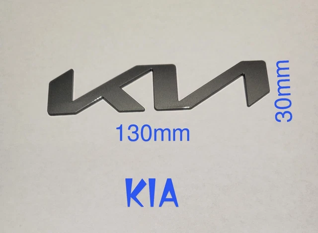 NEW KIA BADGE emblem grill-grey £9.99 - PicClick UK