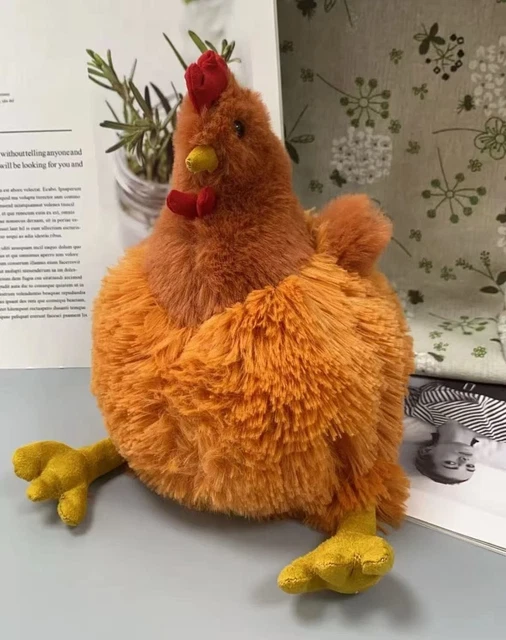 JELLYCAT CECILE CHICKEN Rare Collectible New with Label + Dust Bag ...