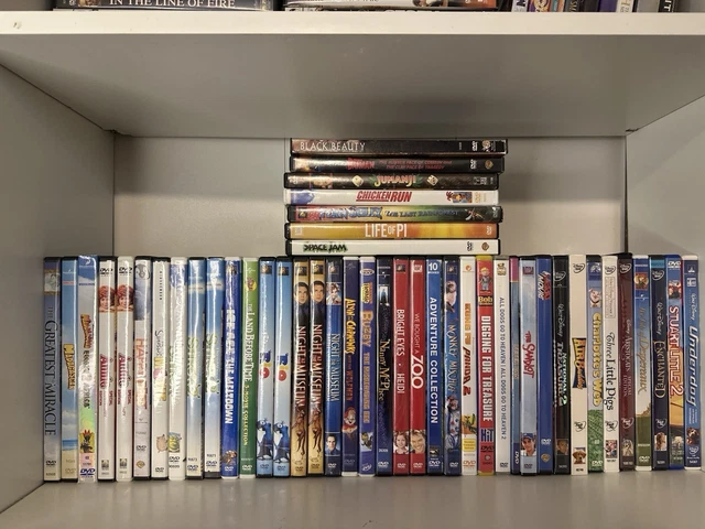 43 KIDS & Family DVD Lot Disney Shrek Ice Age Jumanji Space Jam $70.20 ...