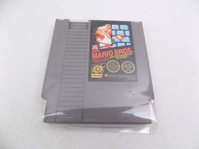 NINTENDO NES SUPER Mario Bros. Action Series - Twin Seal - PAL - Grade ...