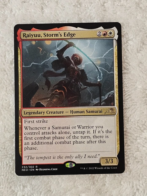 CARTE DE COLLECTION magique MTG Raiyuu, Storm's Edge #232 dynastie néon ...