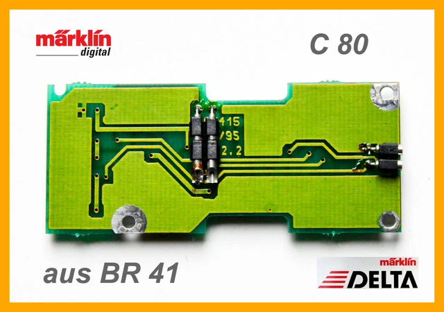 MÄRKLIN E664150, SPEZIAL-DIGITALDECODER Delta-Decoder, Dampflok ...