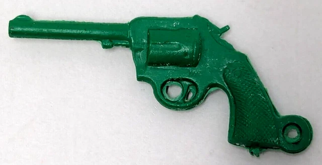 VINTAGE CRACKER JACK Gumball Plastic Gun Pistol Revolver Charm Prize ...