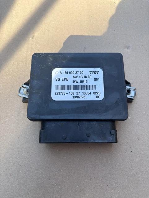 MERCEDES BENZ A Class W176 Handbrake Parking Brake Control Module ...