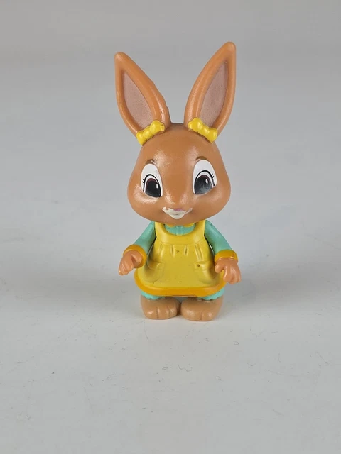 PETER RABBIT COTTON Tail Poseable Figure, Mattel, Cbeebies, Yellow Toy ...