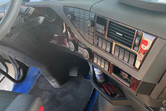 WOOD LOOK DASH Trim Kit for Volvo FH 2017-2019 Truck Interior Panel ...
