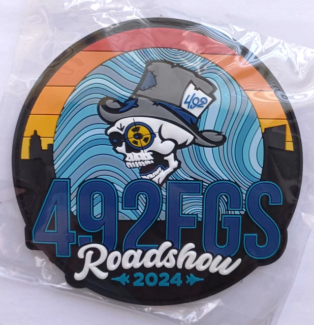 USAF 492ND FGS Madhatters US Roadshow 2024 Las Vegas Dome Red Flag ...