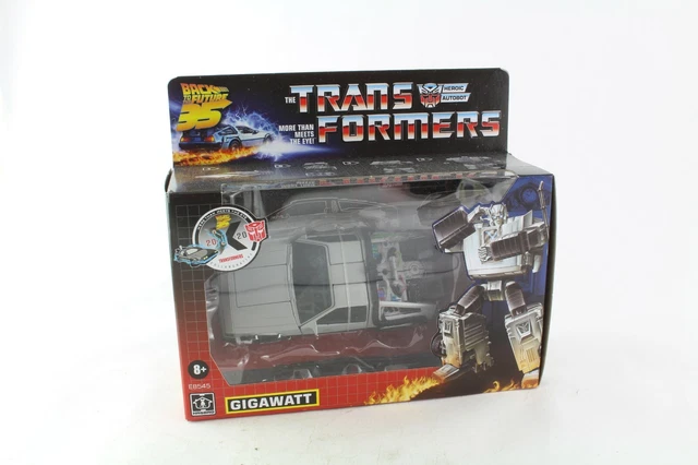 TRANSFORMERS GIGAWATT X Back to the Future (BTTF) DeLorean £99.99 ...