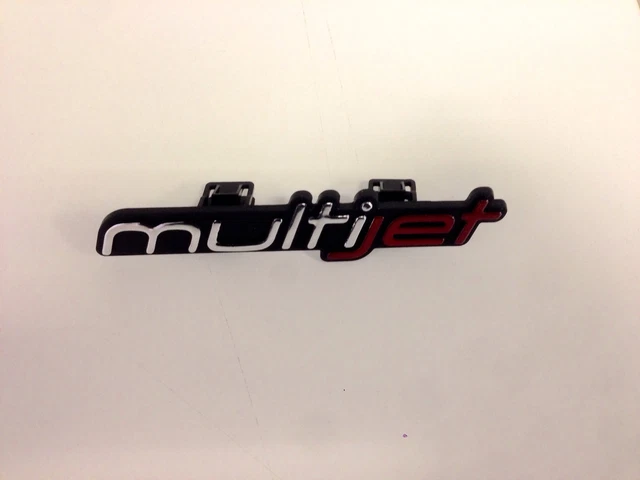 BRAND NEW FIAT MULTIJET BADGE Emblem Bravo Panda Doblo Grande Punto ...