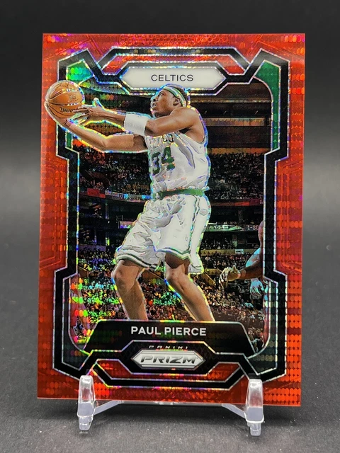 2023-24 PANINI PRIZM Paul Pierce Red Seismic #/299 #193 Boston Celtics ...