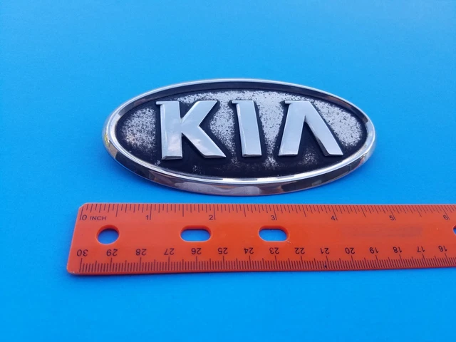 KIA REAR TRUNK Lid Chrome Emblem Logo Badge Symbol Used Oem A6 $22.42 ...