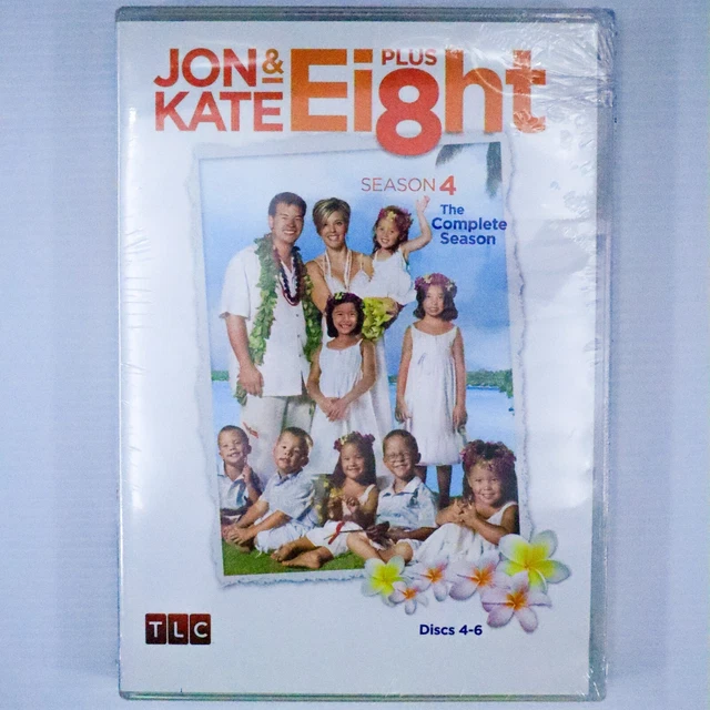NEW JON & Kate Plus Eight: Season 4 (DVD, 2007) Documentary Reality-TV ...