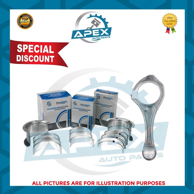 MERCEDES-BENZ OM642 3.0 Diesel Engine Connecting Rod, Main & Big End ...