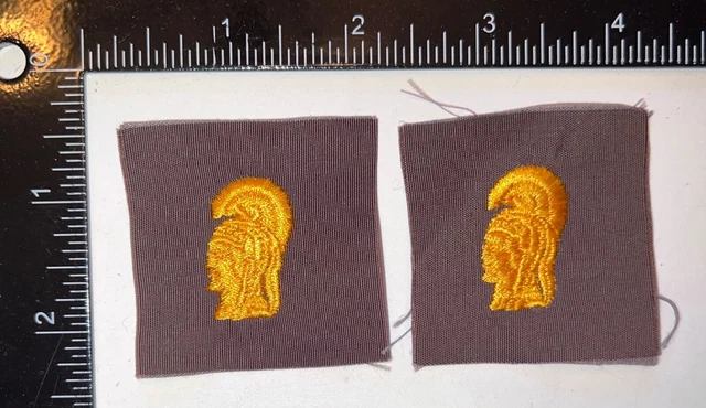 RARE WWII US Army WAC Women’s Army Corps Branch Taupe Insignia Patches ...