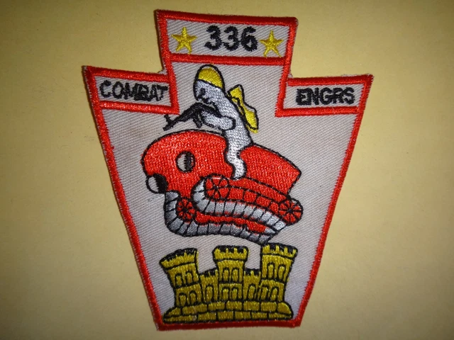 ÉTATS-UNIS ARMÉE 336TH Engineer Combat Bataillon Brassage EUR 13,75 ...