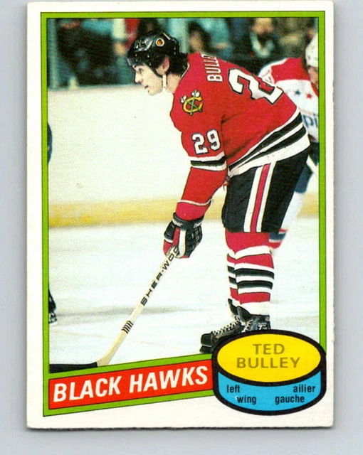 1980-81 O-PEE-CHEE #229 Ted Bulley Chicago Blackhawks V39383 EUR 1,12 ...