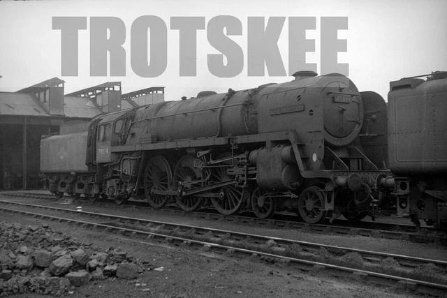 35MM NEGATIVE BR British Railways Steam Loco 70034 Class Britannia ...