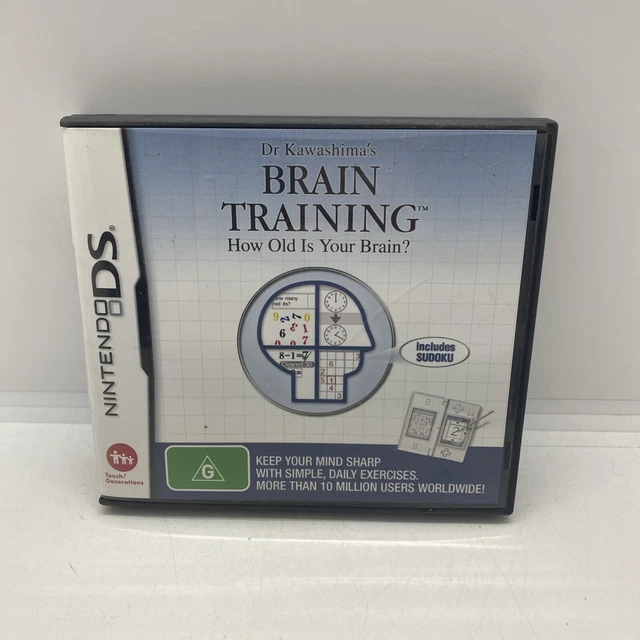 DR KAWASHIMA’S BRAIN Training Nintendo DS Complete with Manual Free ...